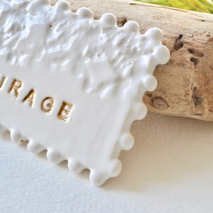 Ceramic Word Tiles ~ Small Ceramic Tiles~ceramic Word Tiles ~courage ...