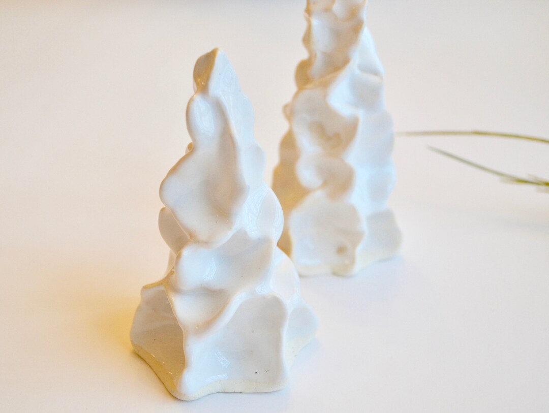 Ceramic Tank Decor ~ White Tank Fish Decor ~fish Tank Art~ceramic ...