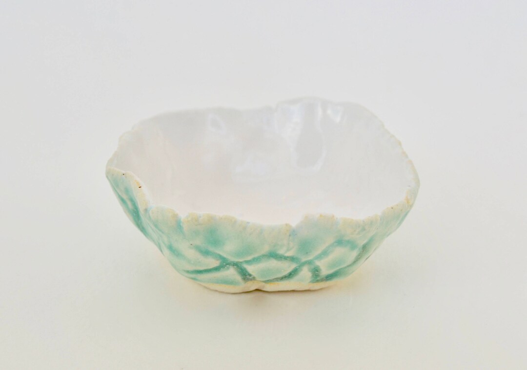 Ceramic Salt Cellar ~ Ceramic Salt Dish ~ Ceramic Jewelry Holder ...