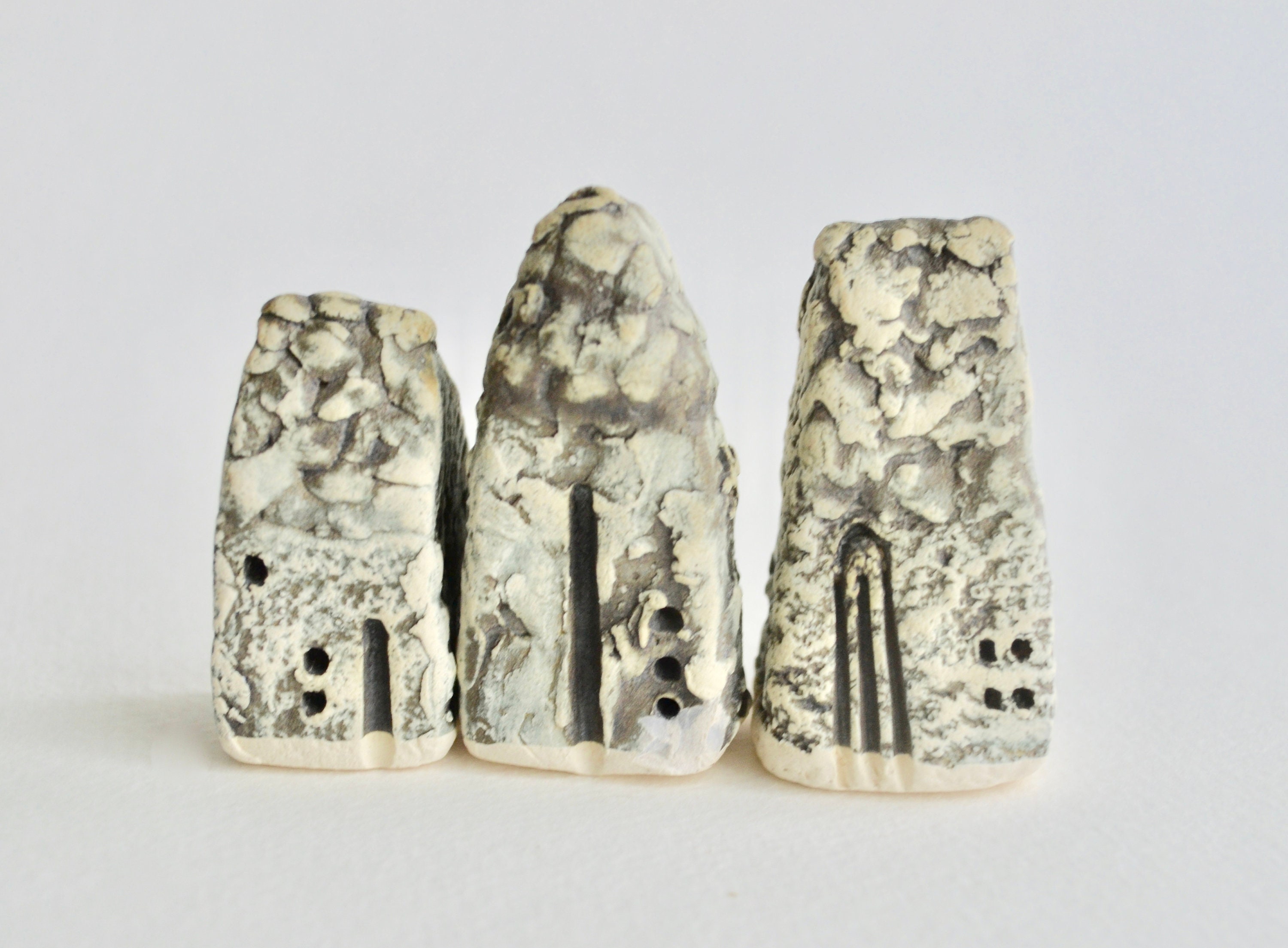 Ceramic Scottish Stone House Scottish Country Home | Etsy