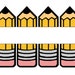 Pencil Name Tag Decal - Etsy