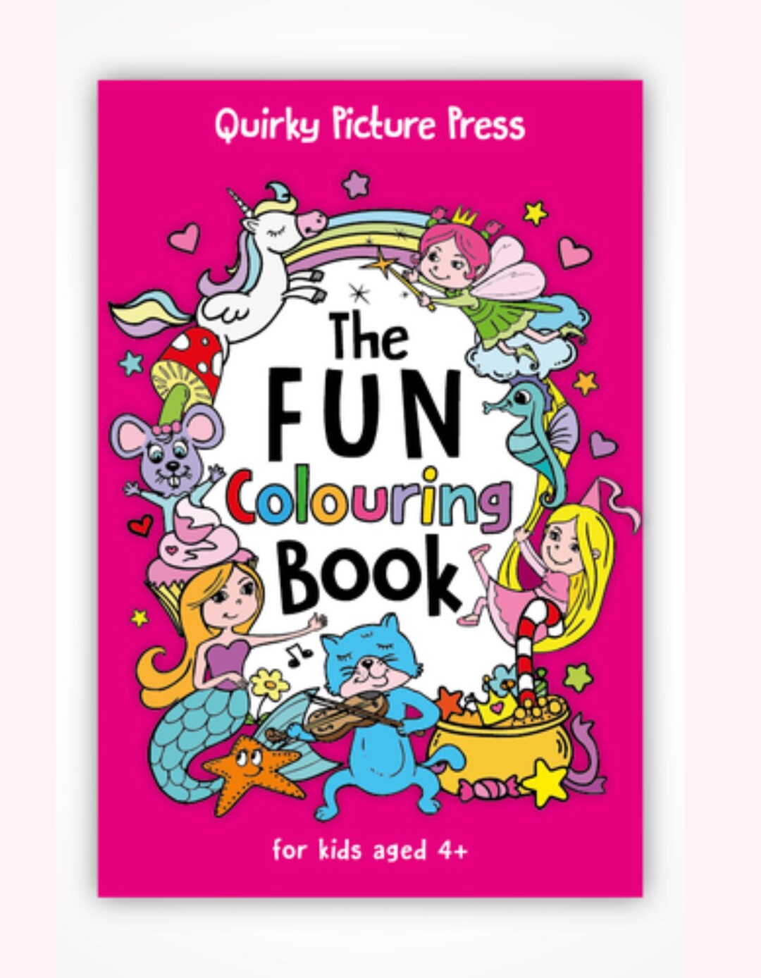 The Wild & Wacky Animal Colouring Book - Etsy