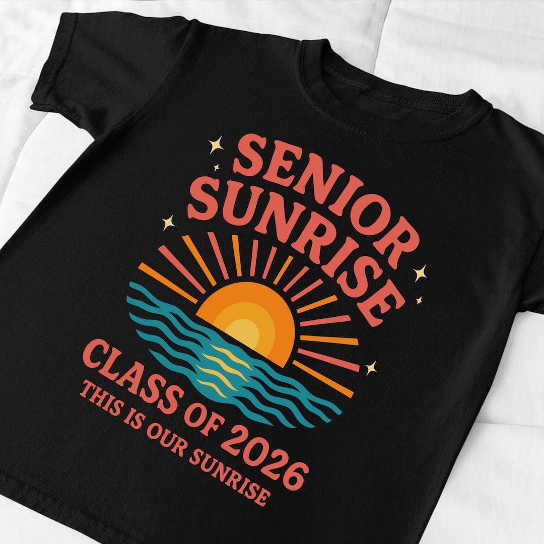 Senior Sunrise 2026 SVG – Graduation Design, Cricut Silhouette (digital ...