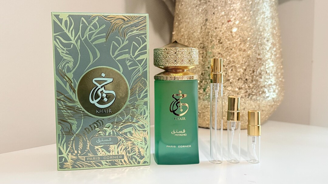 Khair Pistachio Perfume Sample: Paris Corner Sweet Gourmand Fragrance ...