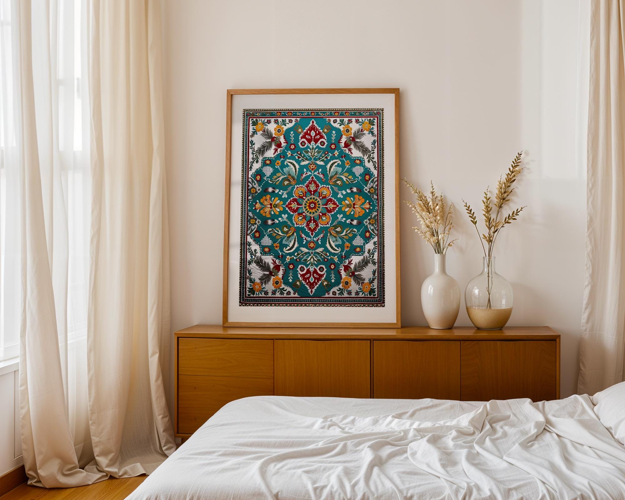Gujarati Patola Pattern Art | Traditional Indian Design | Printable ...