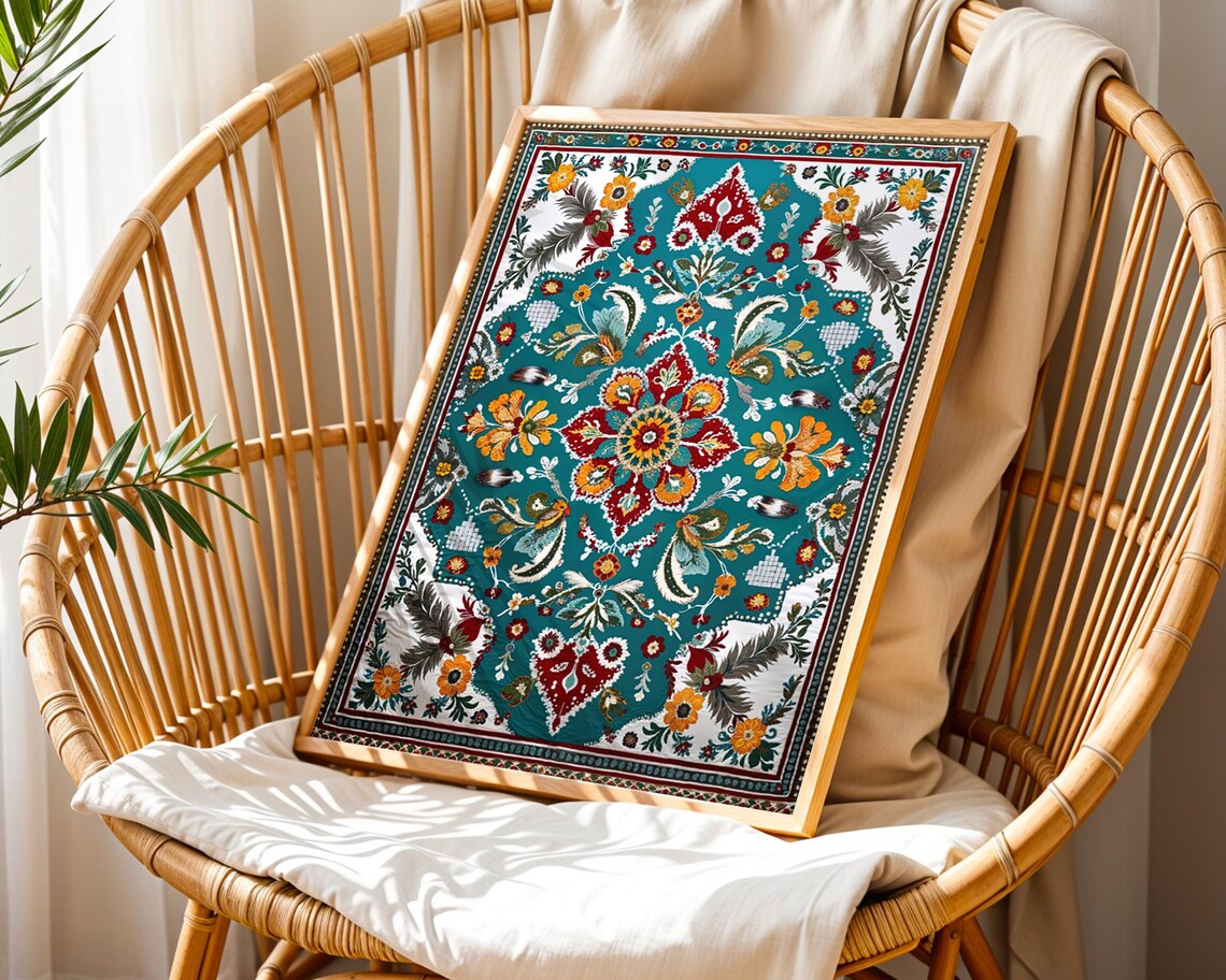 Gujarati Patola Pattern Art | Traditional Indian Design | Printable ...