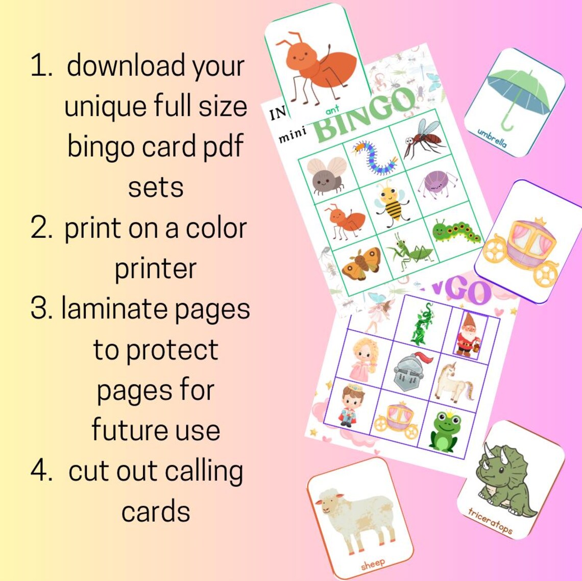 Bingo Game Bundle: Prek, TK, Kindergarten Introductory Game, 5 Themes ...