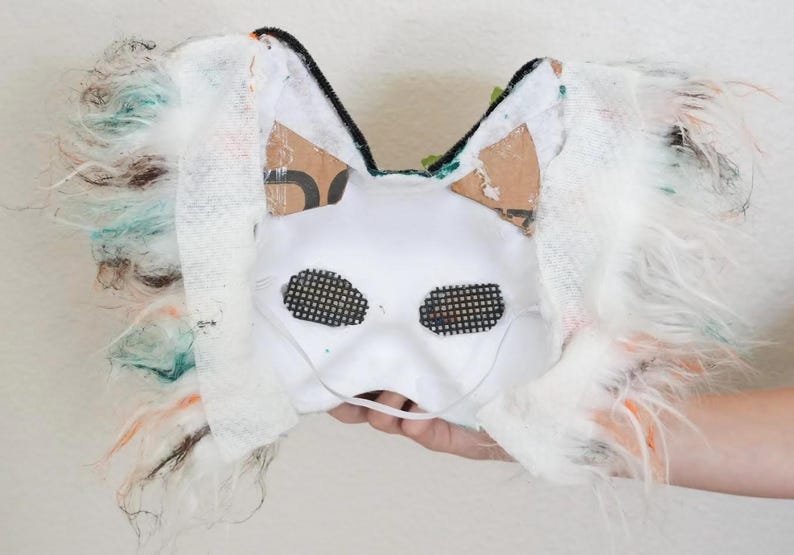 Ancient Fox Mask - Etsy