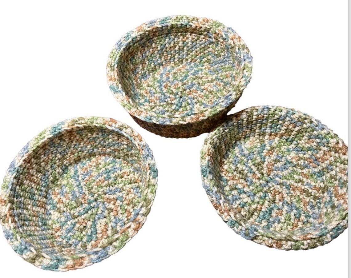 BOWL COZY PATTERNS Crochet Pattern in 3 Sizes Microwave - Etsy