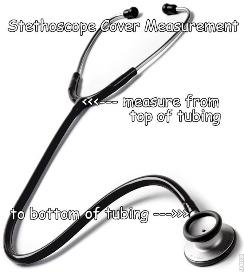 STETHOSCOPE COVERS, Basic Black Stethoscope Cover - Etsy