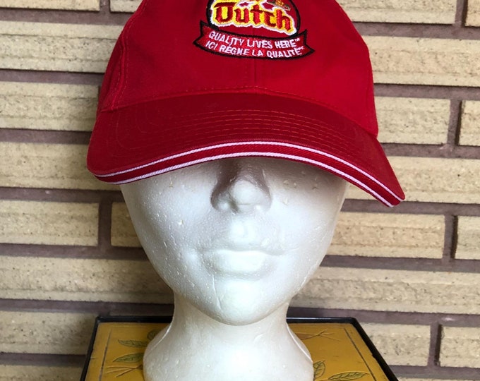 Vintage 80's Old Dutch Chips Ball Cap - 80's Old Dutch Advertising ...