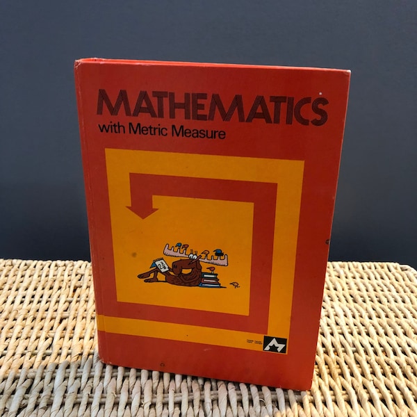 1970s Math Book - Etsy
