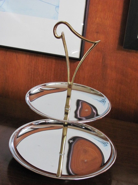 Riviera Chrome Starburst Tidbit Trays Kitchen & Dining Home & Living ...