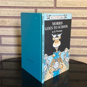Vintage 70's "morris Goes to School" Children's Book - 1970 - an I Can ...