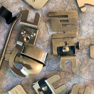 Vintage 60's Greist Sewing Attachments - Shirring Foot - Hemmer - 60's ...