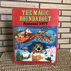 Vintage 70's "the Magic Roundabout Annual 1977" Children's Book - 70's ...