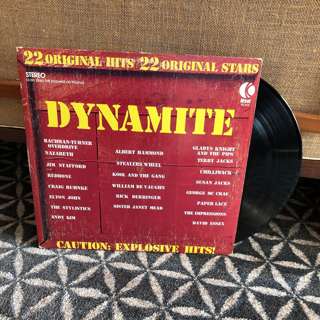 Vintage dynamite 22 Original Hits and Songs K-tel - Etsy