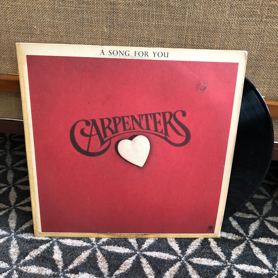Vintage 70's "carpenters A Song for You" Vinyl Record Album - 70's ...