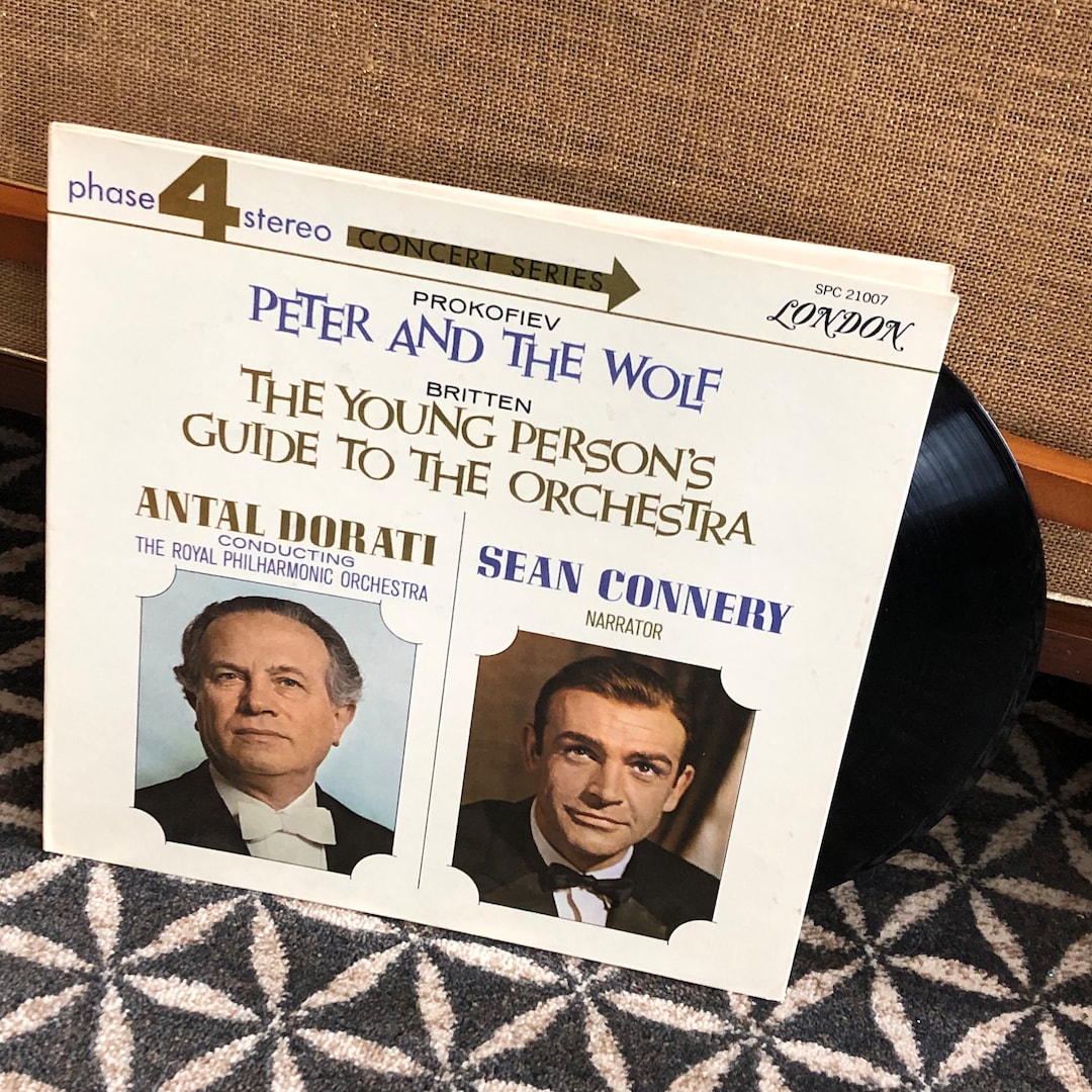Vintage 60's "peter and the Wolf" Record - 1965 - "the Young Person's ...