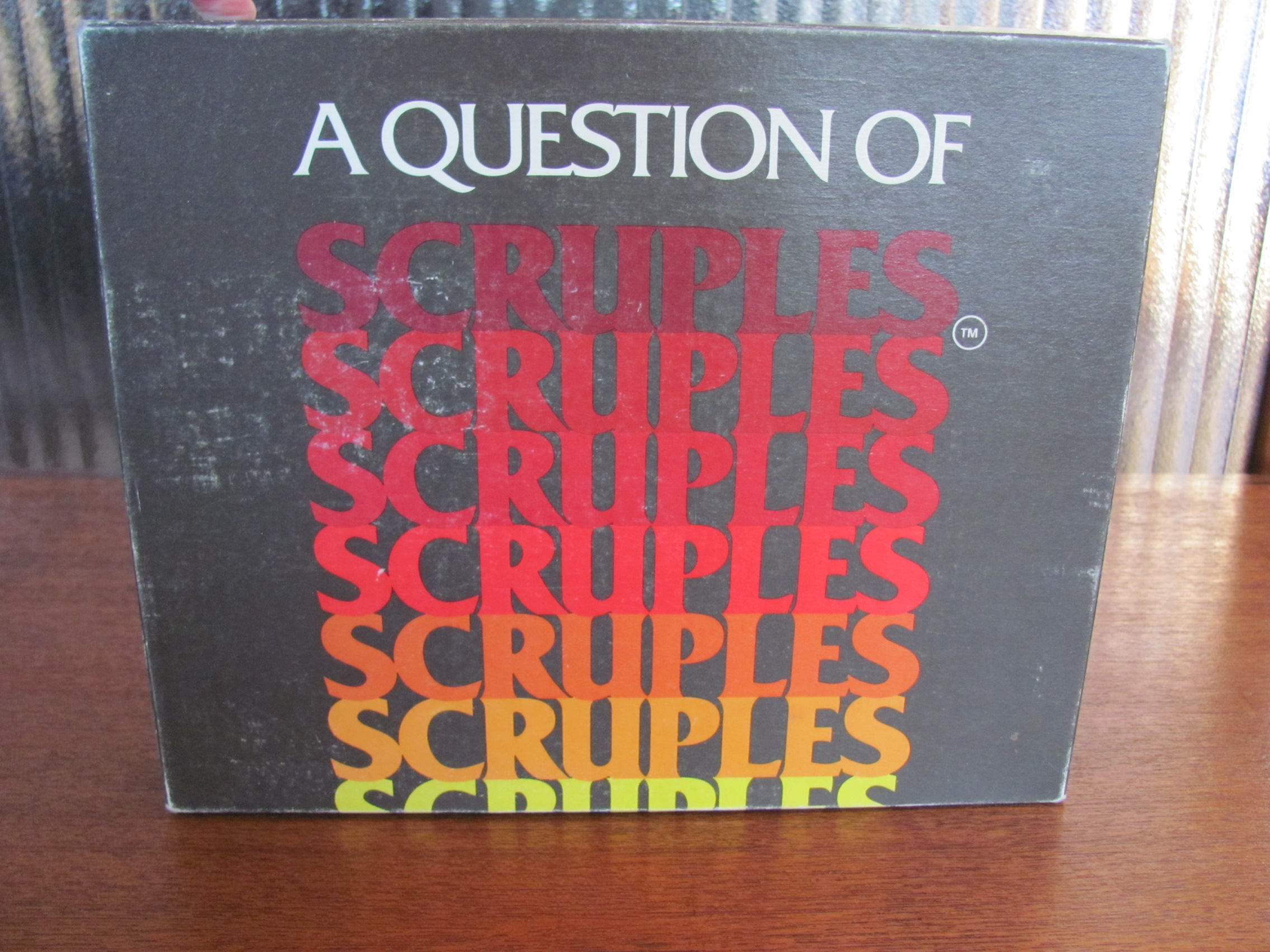 Vintage 80's a Question of Scruples Board Game - Etsy