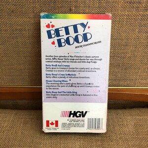 Vintage 80's Animated VHS Movies - 3 - Little Lulu - Betty Boop ...