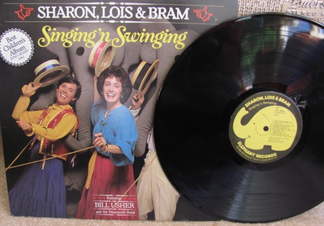 Vintage 80's Sharon, Lois & Bram's "singing 'n Swinging" Children's ...