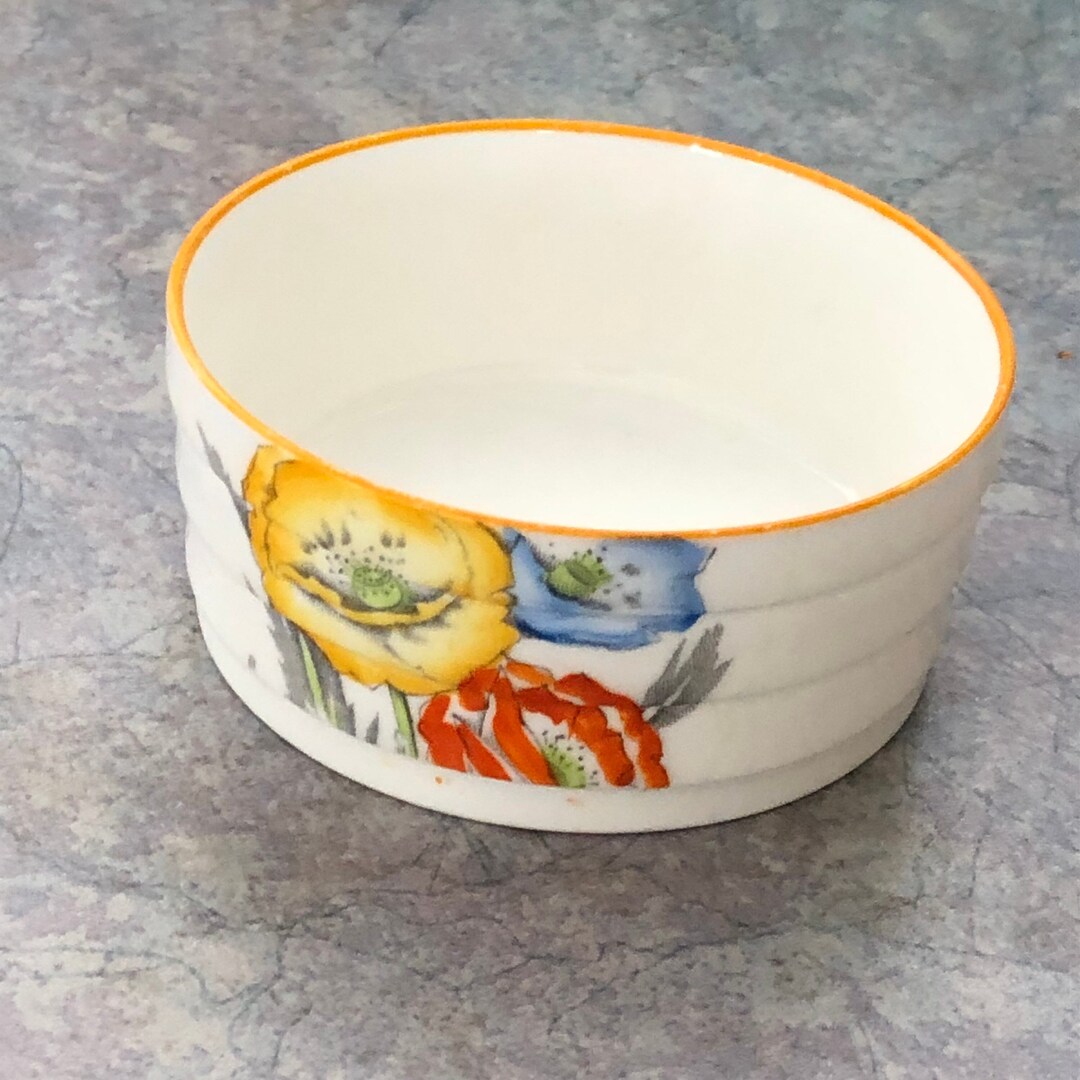 Vintage 50's Royal Paragon Bowl - Royal Paragon Dish - Poppy Dish ...