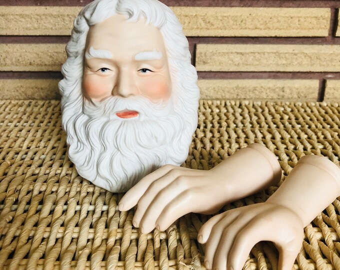 Vintage 90's Santa Body Parts for Santa Stuffed Figure Christmas Craft ...