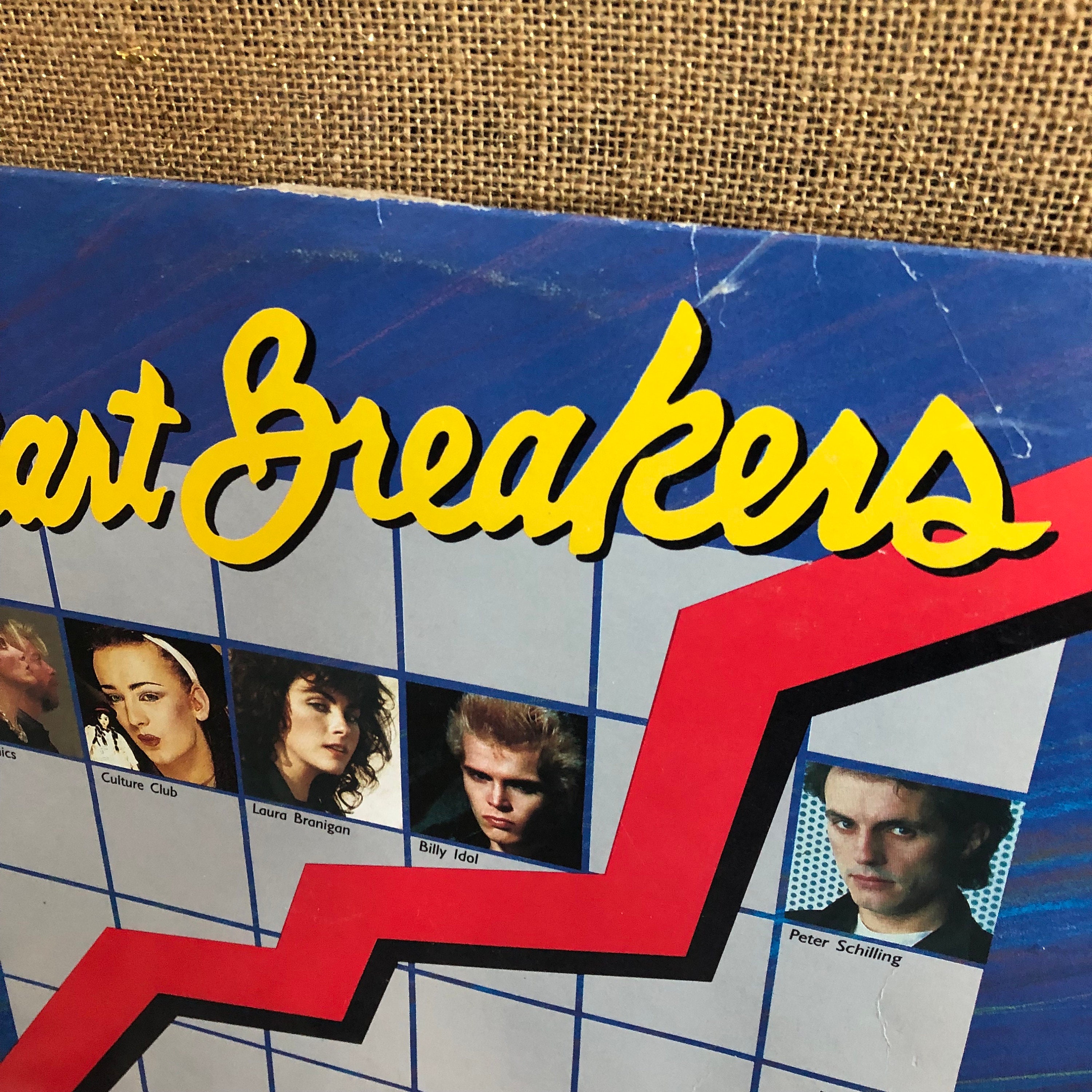 Vintage 80's K-tel "chart Breakers" Record - 80's Vinyl - K-tel Record ...