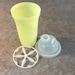 Vintage 70's Yellow Tupperware Gravy Mixer With Lid and Inside Quick ...