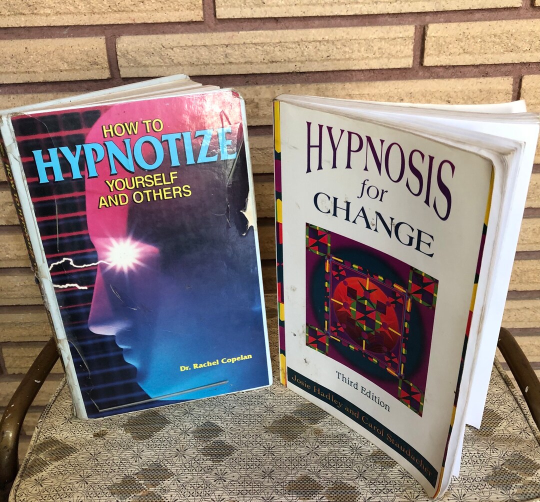 Vintage 90's "hypnosis for Change" and "how to Hypnotize Yourself and ...