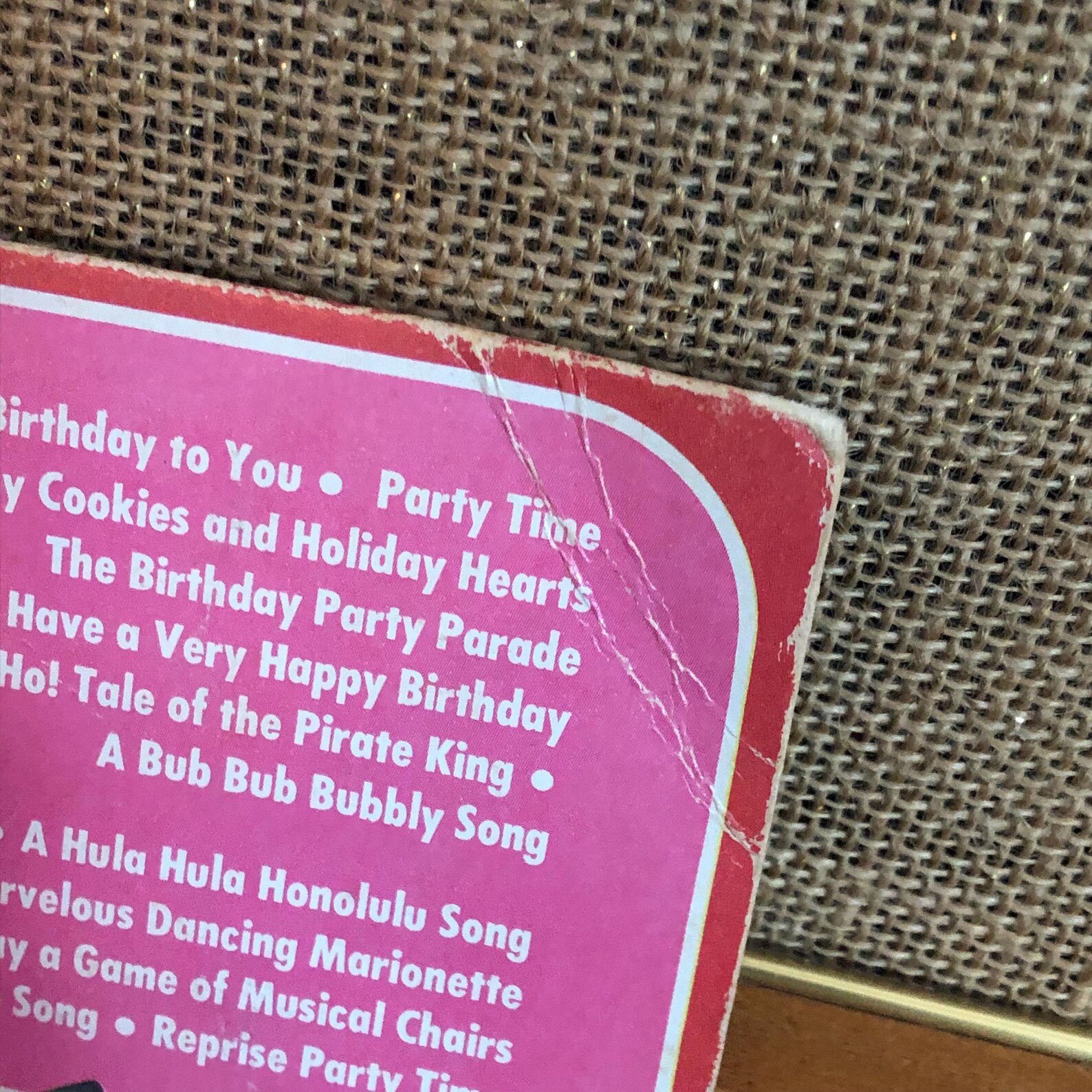 Vintage 70's happy Birthday Children's Vinyl Record Album Children's ...