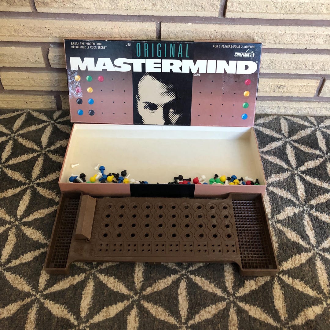 Vintage 70's "original Mastermind" Boardgame - Chieftain Game - 70's ...