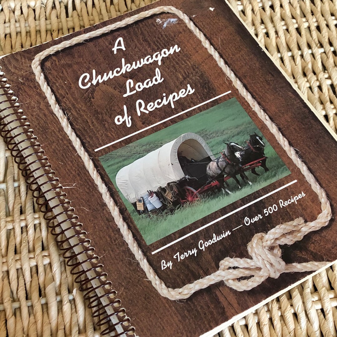Vintage 80's "a Chuckwagon Load of Recipes" - 80's Coil Cookbook - 80's ...