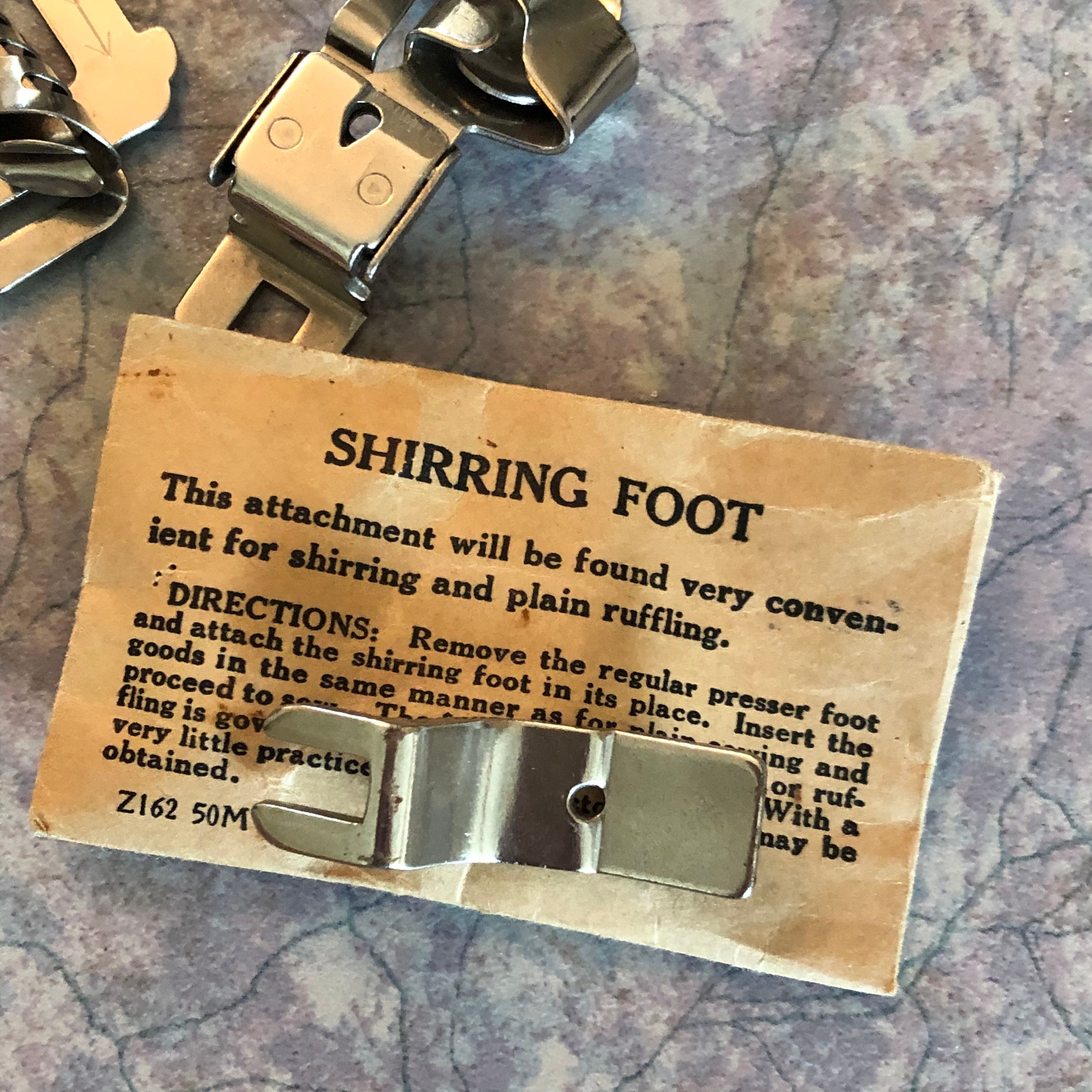 Vintage 60's Greist Sewing Attachments - Shirring Foot - Hemmer - 60's ...