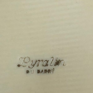 Vintage 1920's French Ivory Pyralin Du Barry Vanity Set - 20's ...