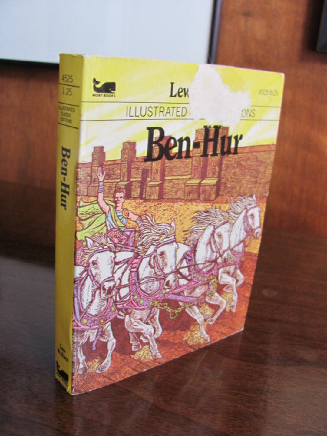 Vintage ben-hur Illustrated Classic Editions Book 1983 Lew Wallace Moby ...