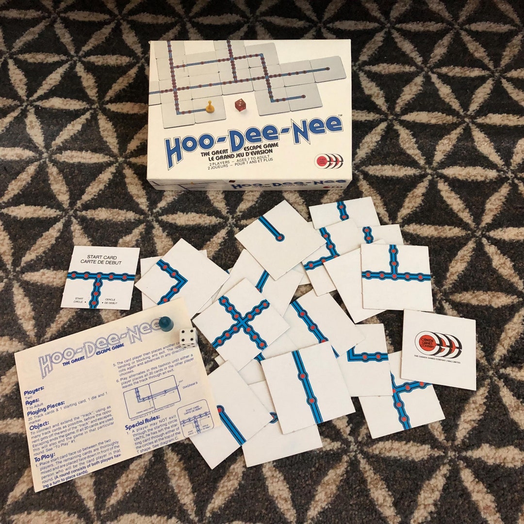 Vintage 80's "hoo-dee-nee" - Ages 7 to Adult - 2 Players - Canada Games ...