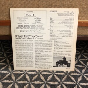 Vintage 60's "hair" Original Broadway Cast Record - 60's Broadway Album ...