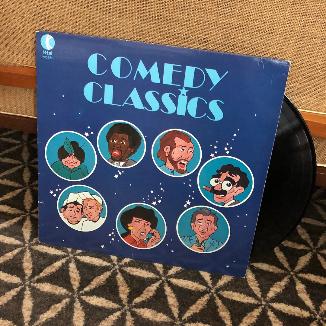 Vintage 80's "k-tel Comedy Classics" Vinyl Record Album - Compilation ...