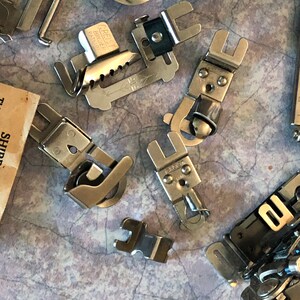 Vintage 60's Greist Sewing Attachments - Shirring Foot - Hemmer - 60's ...