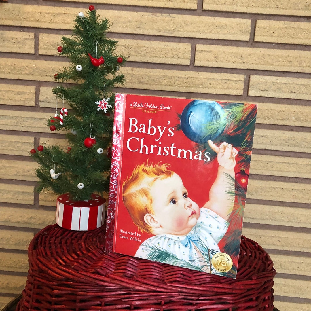Vintage 80's "baby's Christmas" A Little Golden Book - 1987 - Kid's ...