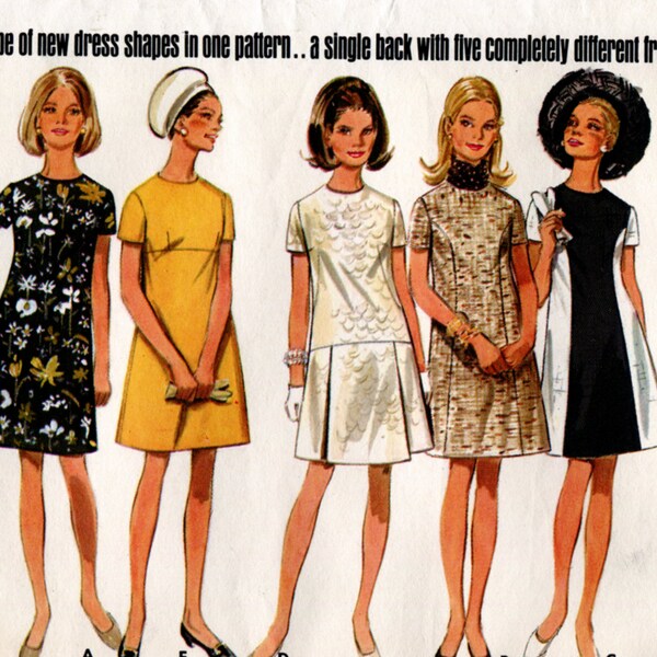 Mod a Line Dress - Etsy