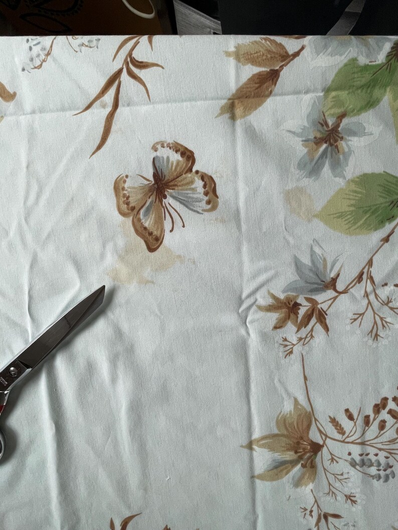 Vintage 80s Springmaid Grace Kelly Cotton No-iron Percale Bed Sheet Set ...