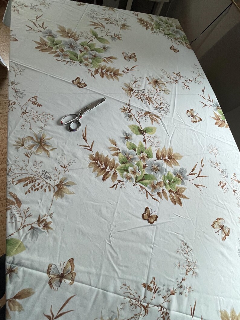 Vintage 80s Springmaid Grace Kelly Cotton No-iron Percale Bed Sheet Set ...