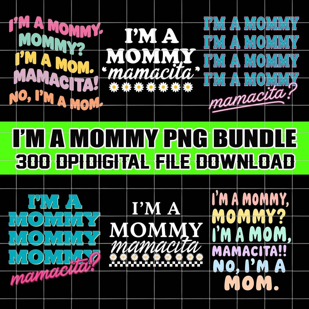 I'm a Mommy Mamacita Png Bundle, Love Island Png, Reality TV Png ...