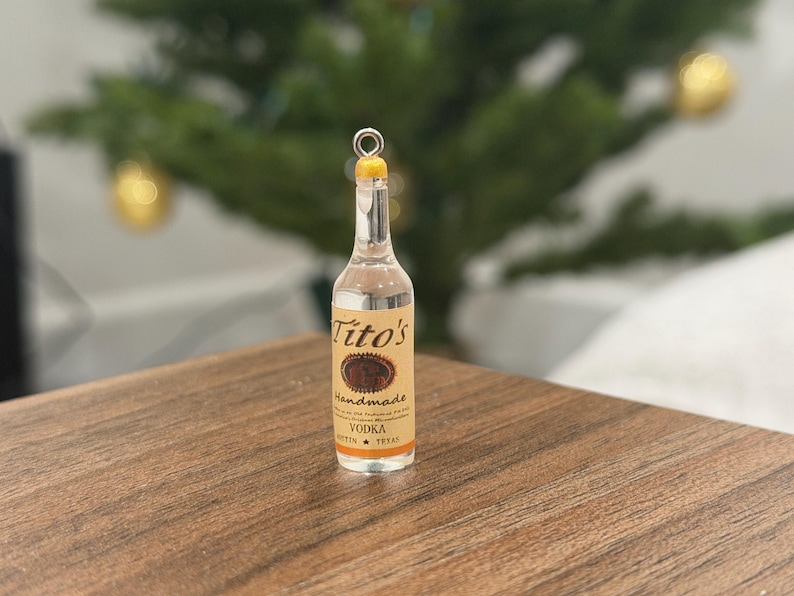 Mini Alcohol Resin Bottle/ Tito’s Bottle/ Keychain Charm - Etsy
