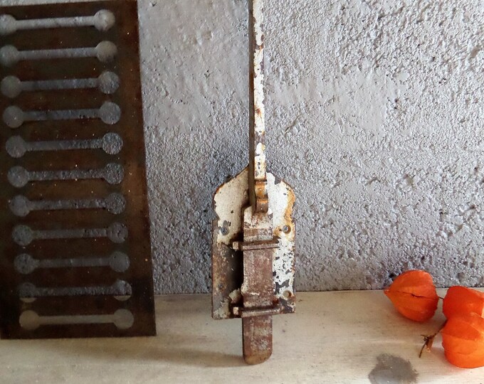 15" Hand Forged Medieval Antique Slide Bolt Latch Lock,chateau Decor - Etsy