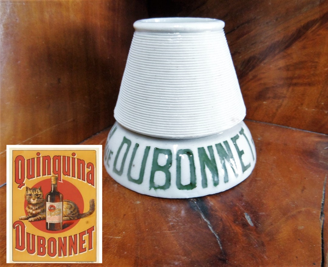 French Authentic Apéritif BUBONNET Advertising Pyrogen Match Striker ...