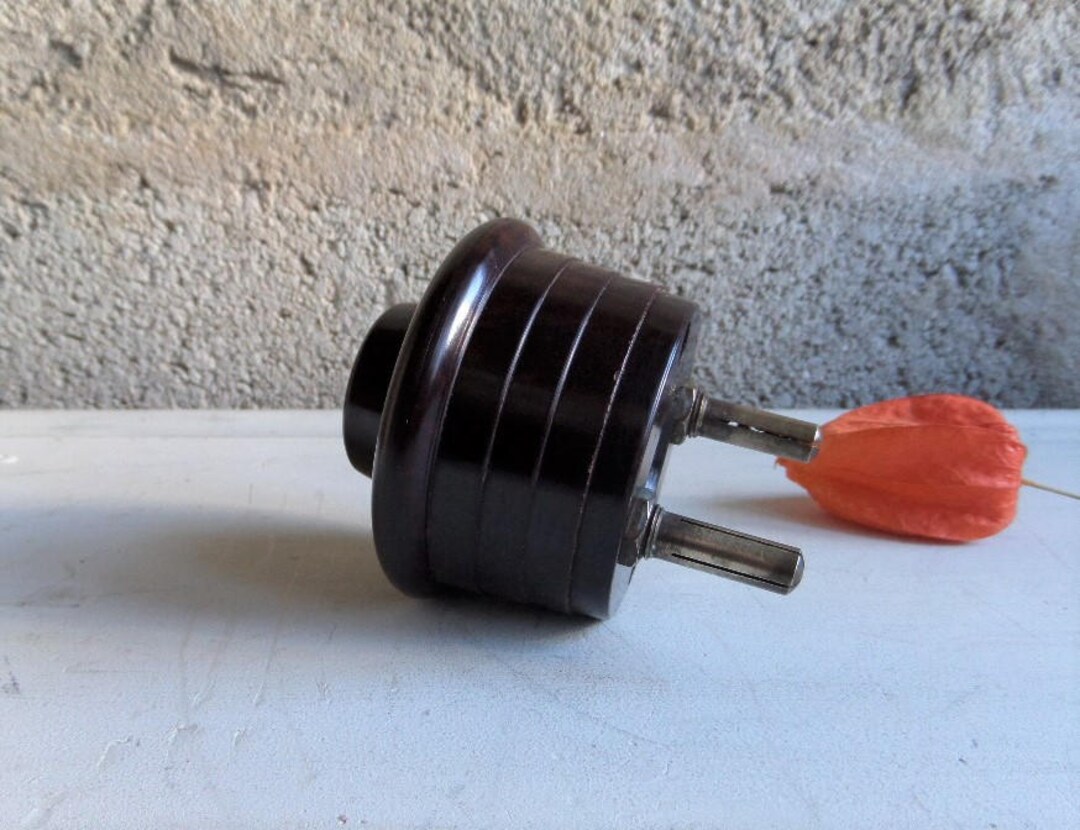 Large Vintage Industrial Bakelite Plug 1930s - Etsy